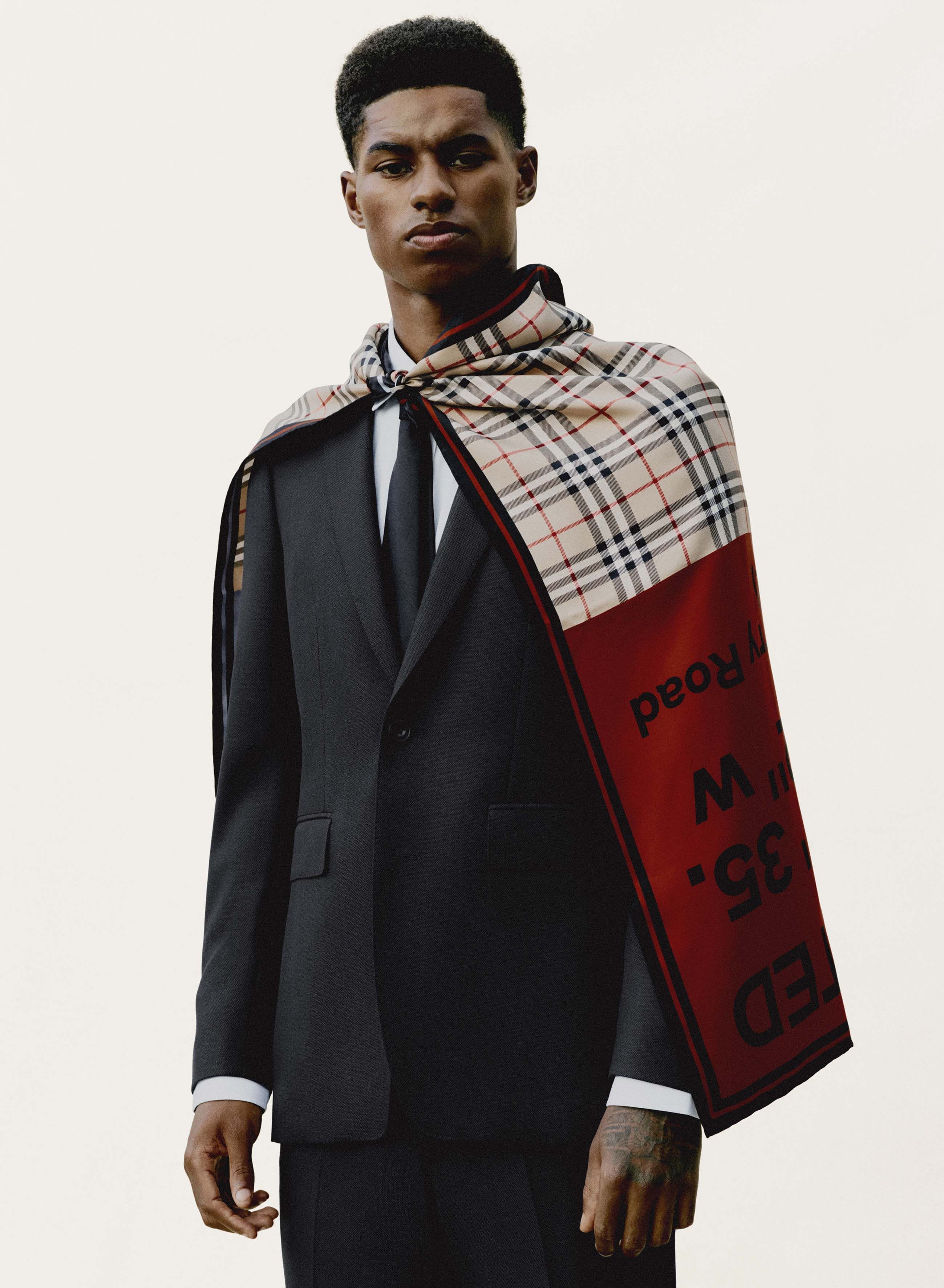 Marcus Rashford Teams Up With Burberry – TUC